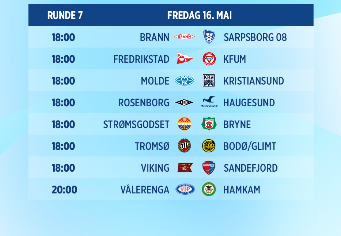 Starter borte mot Strømsgodset / Rosenborg